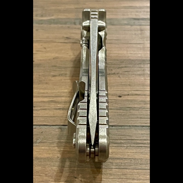 Bladebinge - Full Titanium Hinderer XM-18 3.5 Non-Flipper Spanto