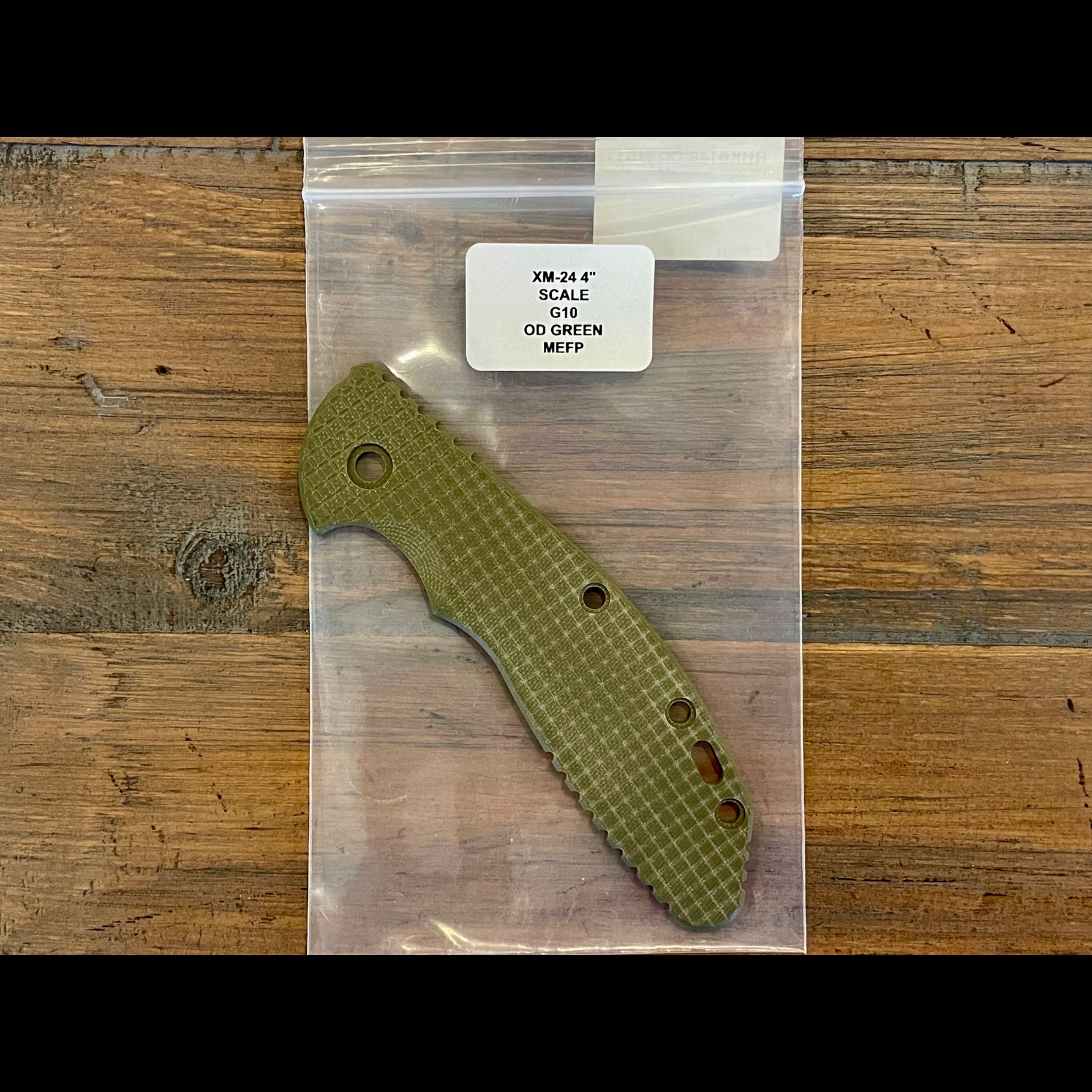 Bladebinge - Hinderer XM-24 Monkey Edge Frag Pattern G10 Scale