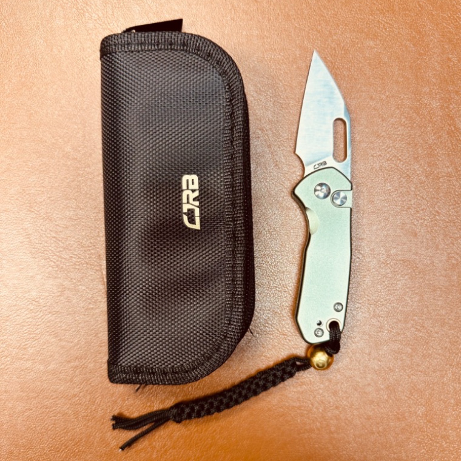 Bladebinge - CJRB Mini Pyrite folding knife