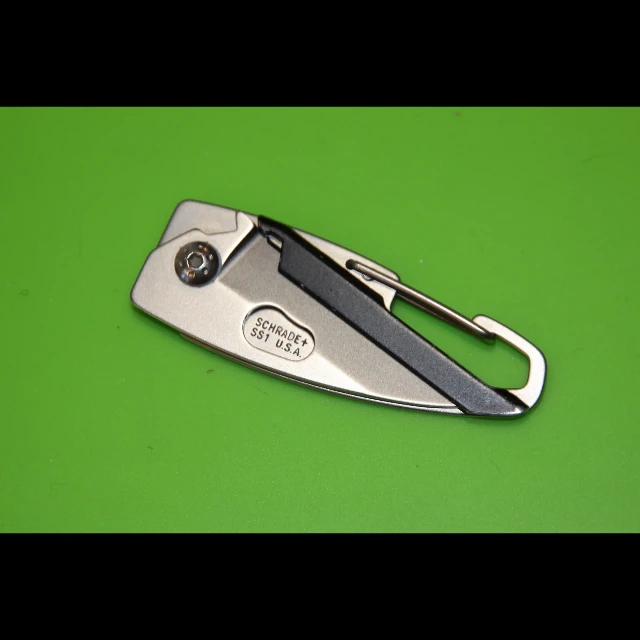 Bladebinge - SCHRADE SIMON SS1 FRAME LOCK SM LTWEIGHT EDC CARBINER ...