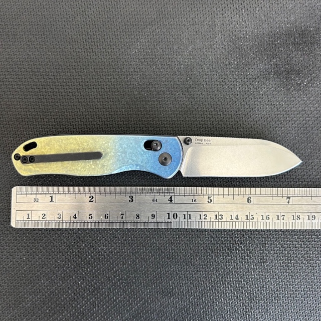 Bladebinge - Kizer Azo Drop Bear Titanium Snowflake LC200N