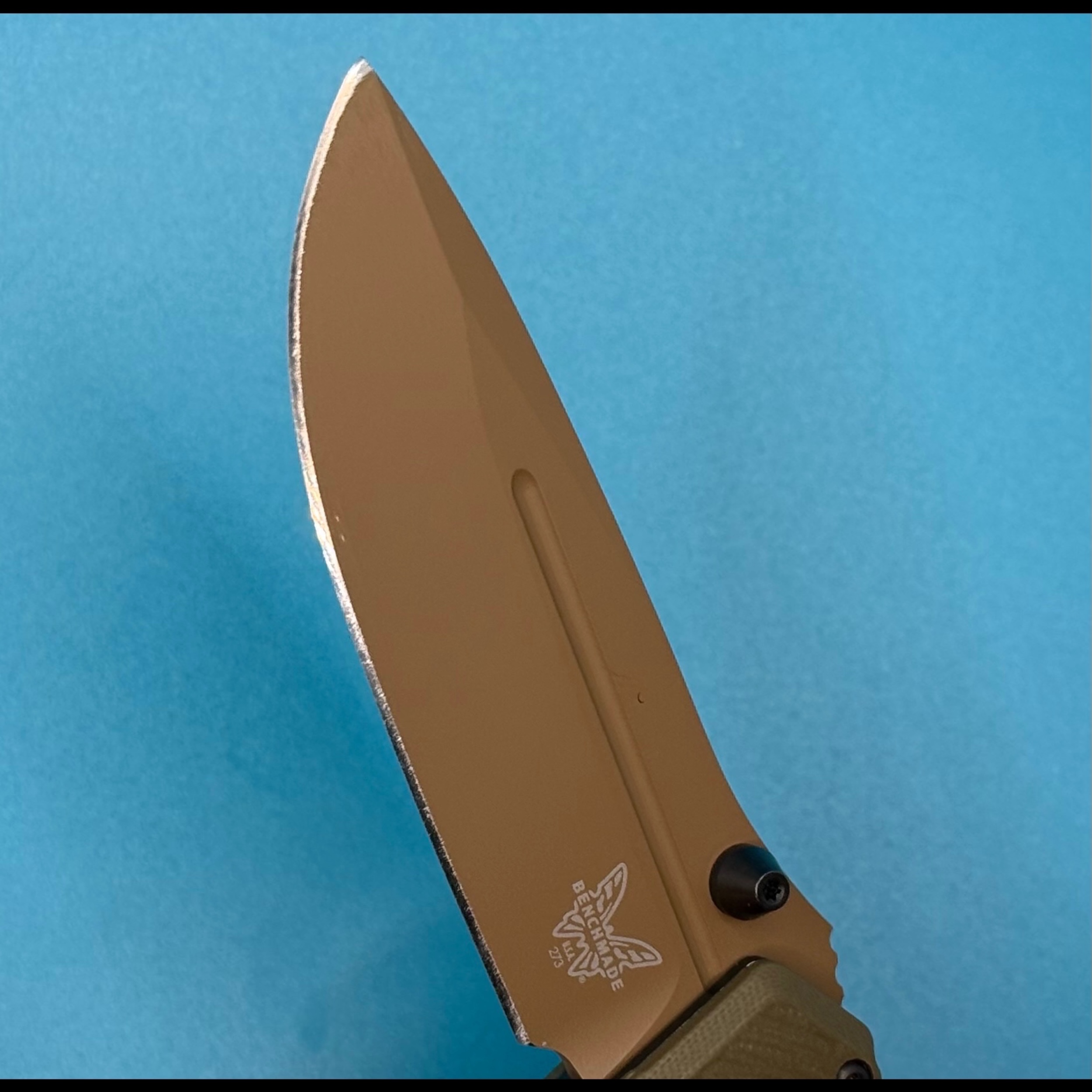Bladebinge - Benchmade Mini Adamas 273 OD Green & FDE TAN