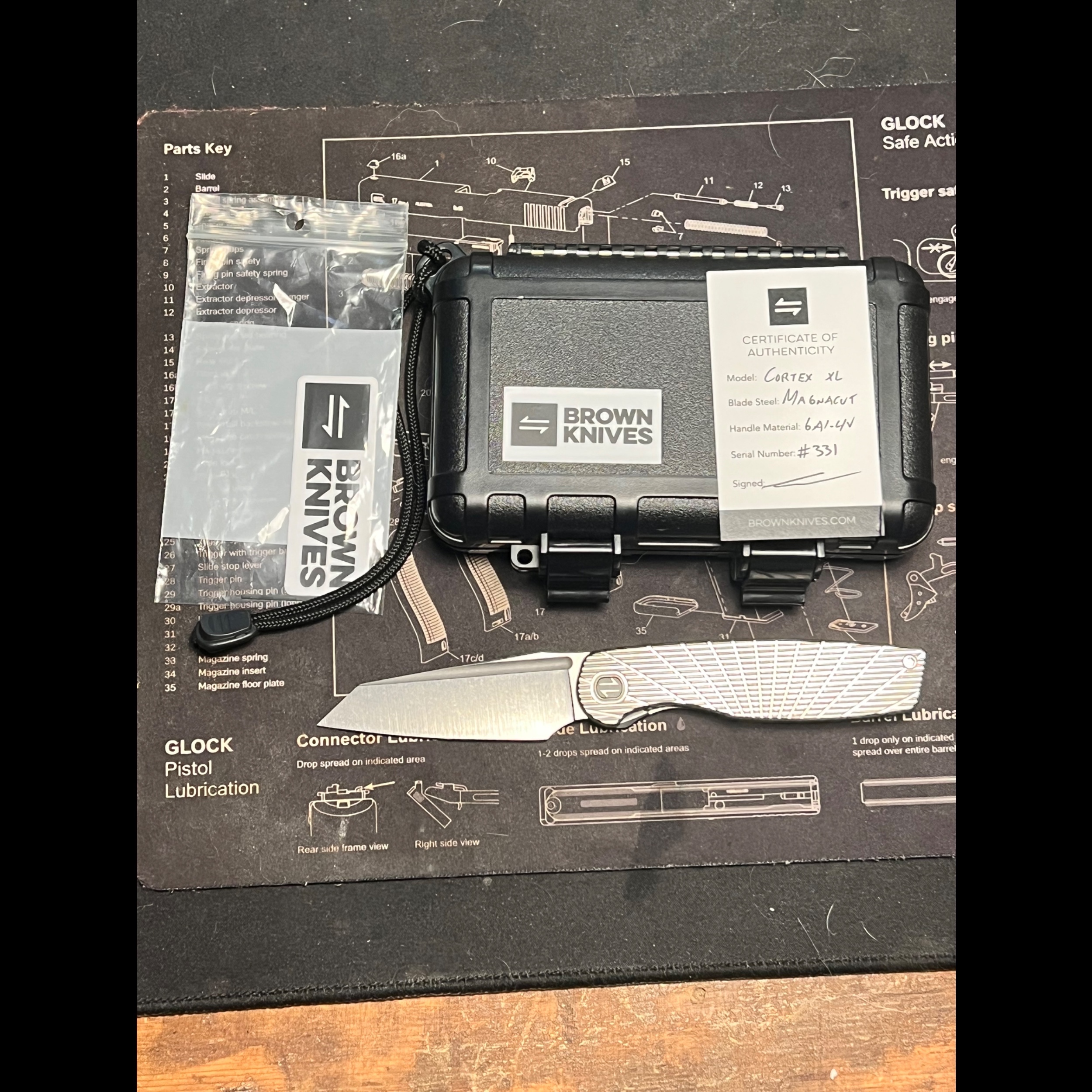 Bladebinge - Brown Cortex XL