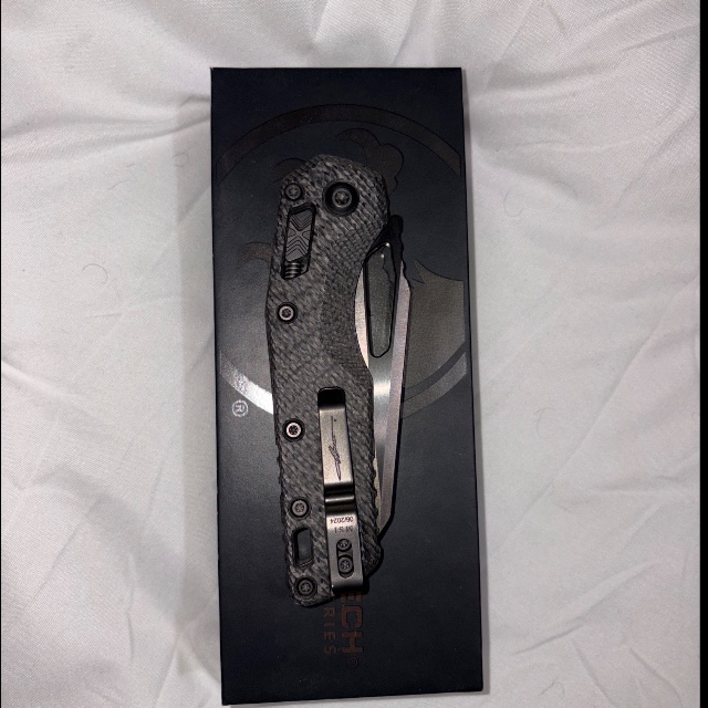 Bladebinge - Microtech MSI Signature Series Fluted Carbon Fiber DLC