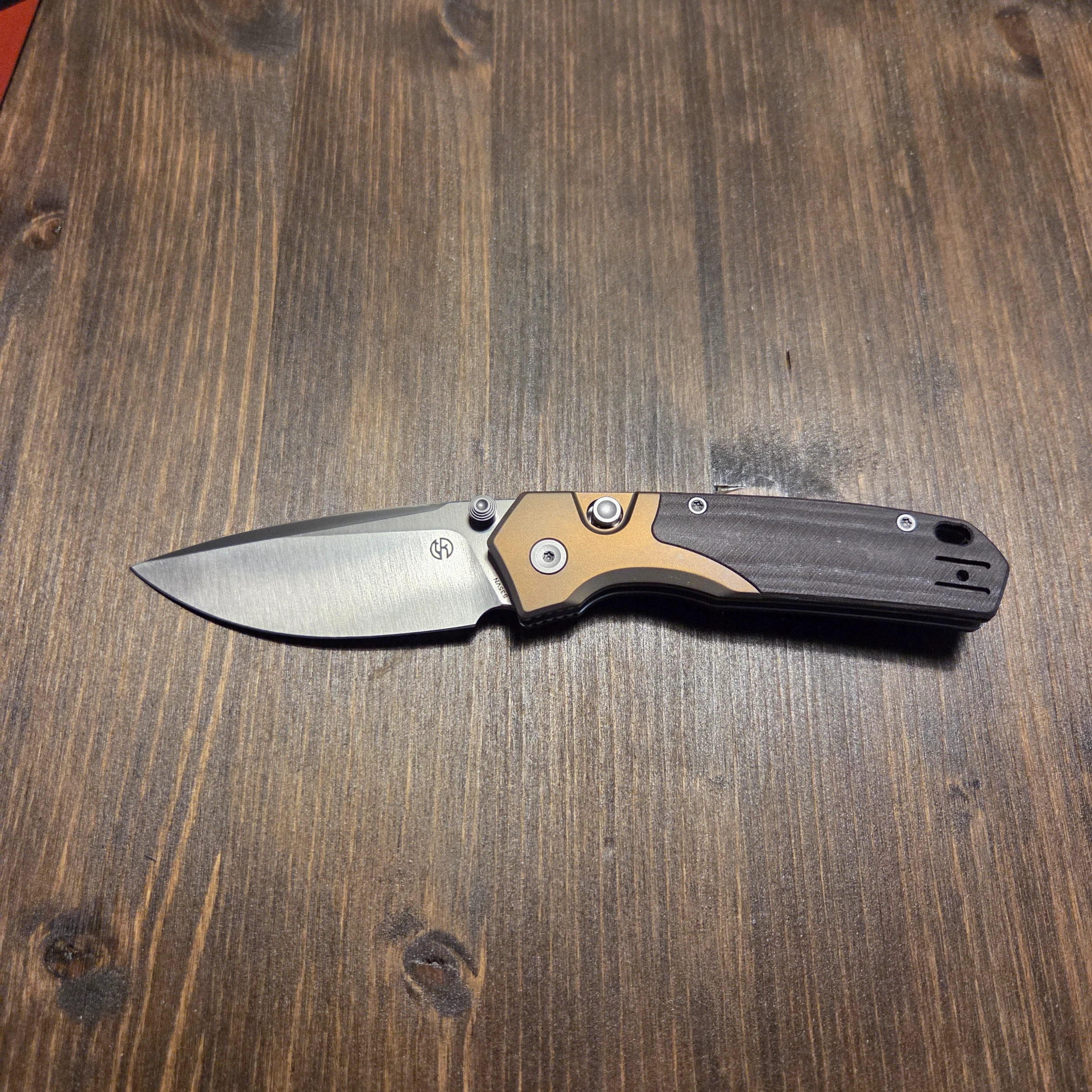 Bladebinge - Vosteed Psyop - Top Liner Lock Knife (2.99" S35VN Blade ...