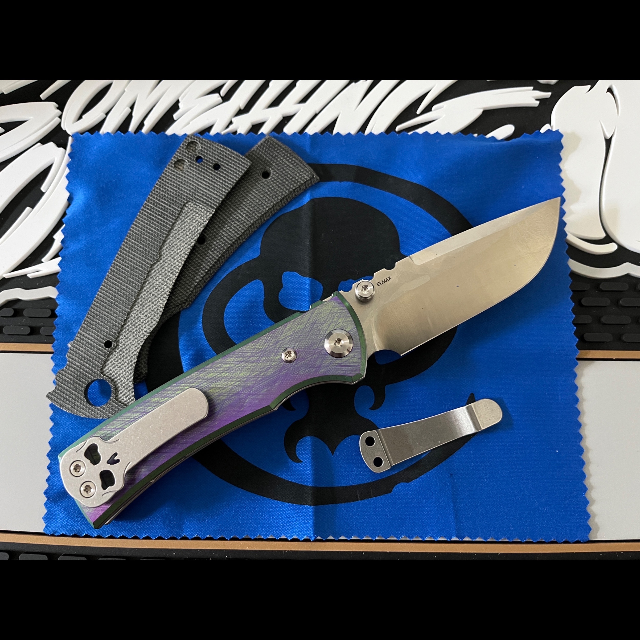 Bladebinge - Chaves Knives Redencion Street Blue Label Liner Lock ...